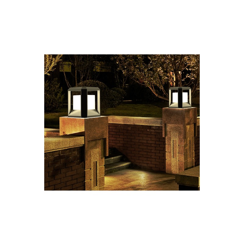 LED Exterior Wall Top Light White - Moonlite