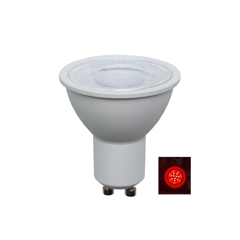 LED GU10 (240V) AC 5W Red - Moonlite